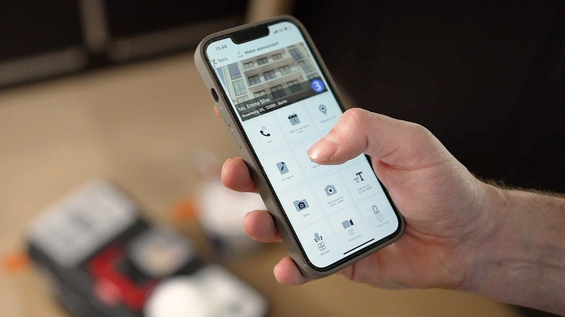 Building Claims - For insurance companies - In4mo Support