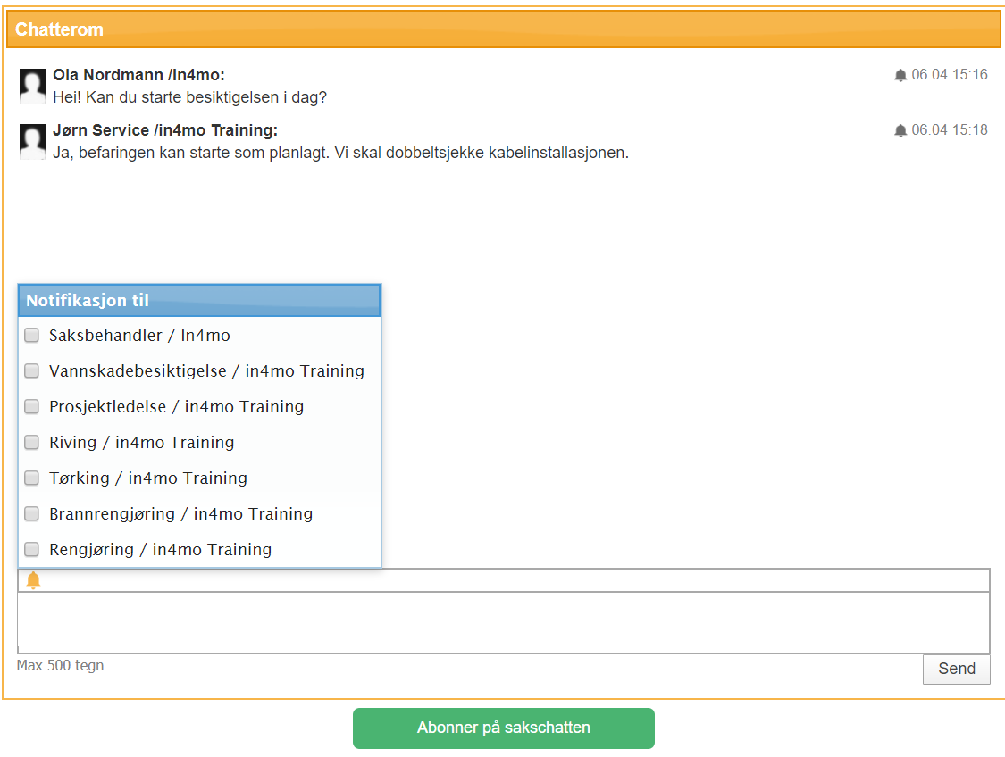 Grunnleggende in4mo - In4mo Support