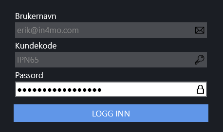 Grunnleggende in4mo - In4mo Support